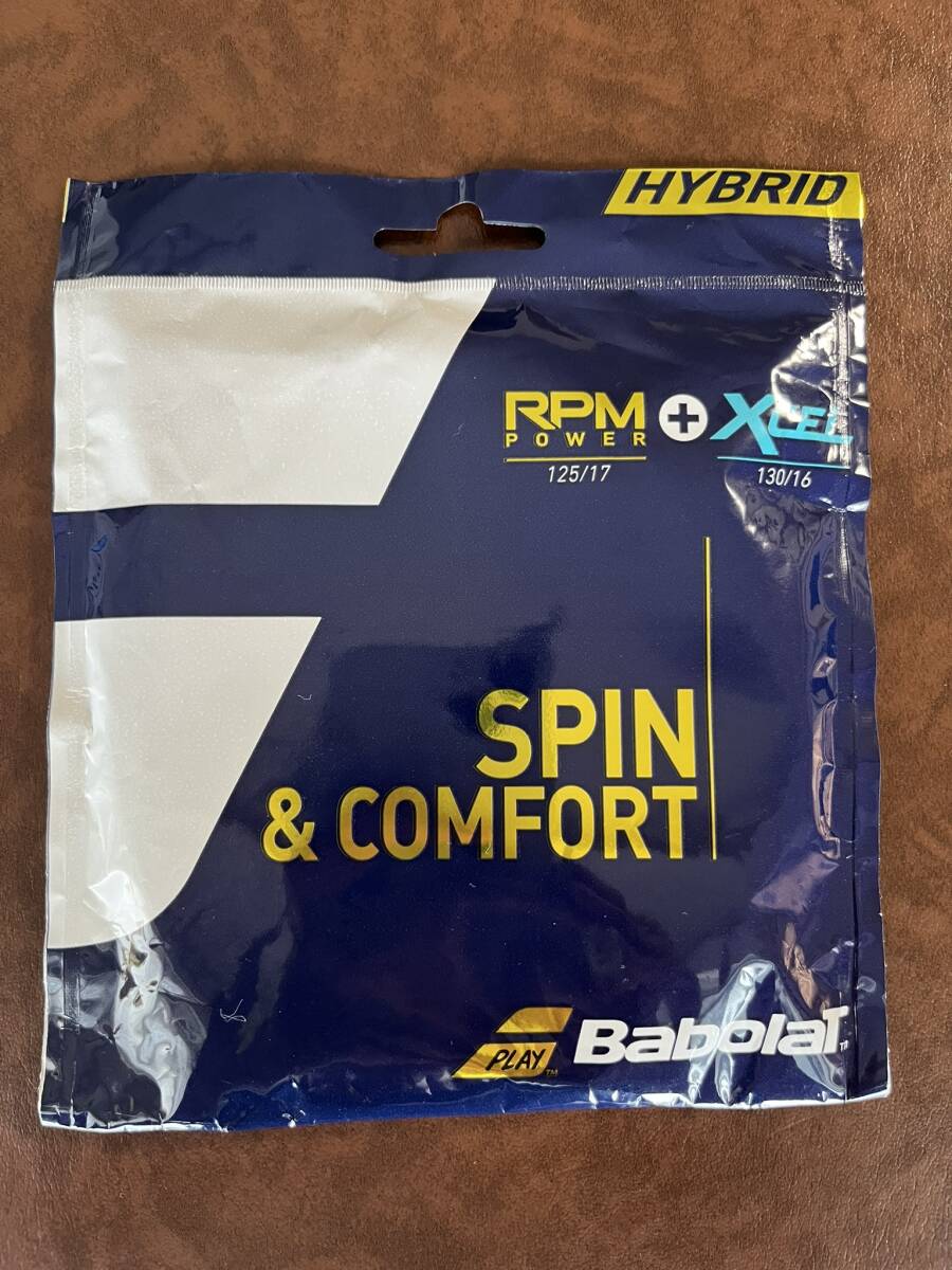 1円出品 品 バボラ RPM 125/17 + XCEL 130/16 硬式テニスガット ストリング BABOLAT(硬式用)｜売買されたオークション情報、yahooの商品情報をアーカイブ公開 ...