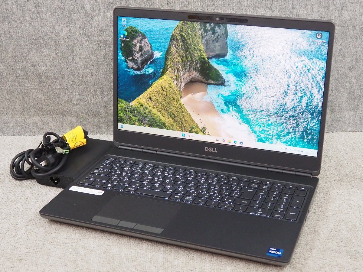 126 Win11認証済 DELL Precision 7560 6C Xeon W-11855M 3.20GHz/32GB/SSD ...