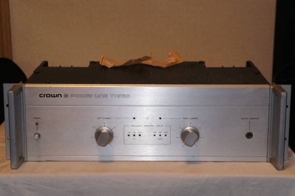 Crown Amcron 名機 Power Line Three PL-3 パワーアンプ(クラウン)｜売買されたオークション情報、yahooの ...