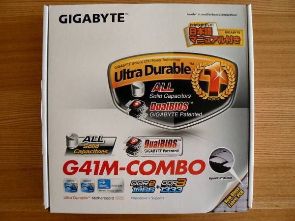 GIGABYTE GA-G41M-COMBO LGA775 microATX(GIGA-BYTE)｜売買されたオークション情報、yahooの ...