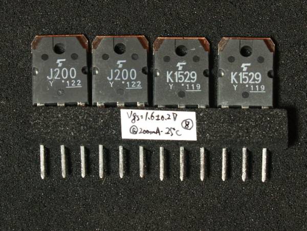 音響用MOSFET 2SJ200/2SK1529 2組4個 ⑧(トランジスタ)｜売買されたオークション情報、yahooの商品情報をアーカイブ ...