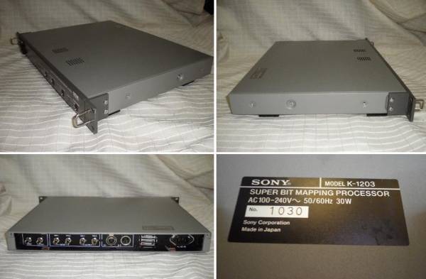 SONY Super Bit Mapping processor:K-1203(レコーディング、PA機器)｜売買されたオークション情報 ...