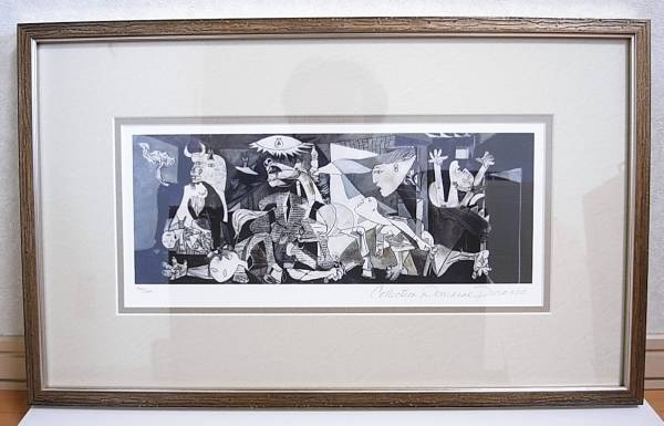 パブロ ピカソ ゲルニカ ジークレー 限定 47/500 遺族サイン(石版画、リトグラフ)｜売買されたオークション情報、yahooの商品情報をアーカイブ公開 - オークファン（aucfan.com）