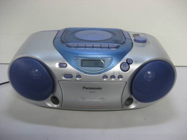 b Panasonic パナソニック CDラジカセ RX-D12(ラジカセ)｜売買されたオークション情報、yahooの商品情報をアーカイブ公開 - オークファン（aucfan.com）