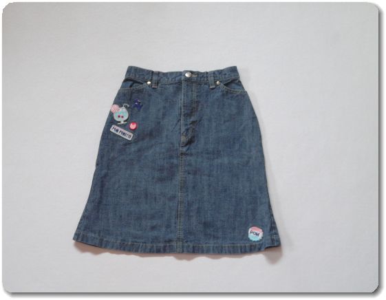 Pomponette ポンポネット デニムスカート/150(150（145～154cm）)｜売買されたオークション情報、yahooの商品情報を ...