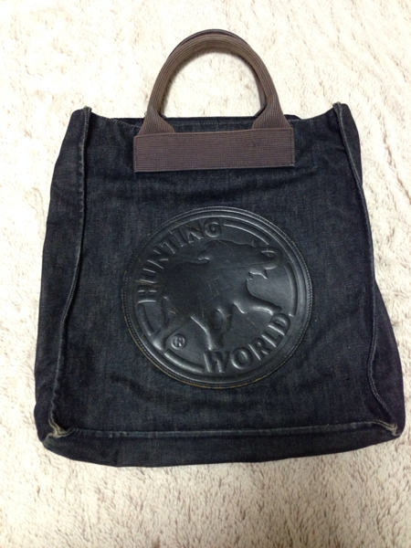 ハンティングワールド トートバッグ デニム(かばん、バッグ)｜売買されたオークション情報、yahooの商品情報をアーカイブ公開 ...
