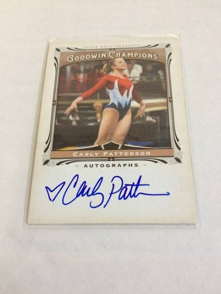 2013 UD Goodwin Carly Patterson Autograph(その他)｜売買されたオークション情報、yahooの商品情報 ...