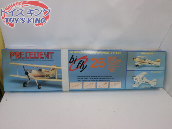 PRECEDENT bi fly 25 SPORT BI-PLANE /ラジコン RC 飛行機 模型(その他)｜売買されたオークション情報 ...