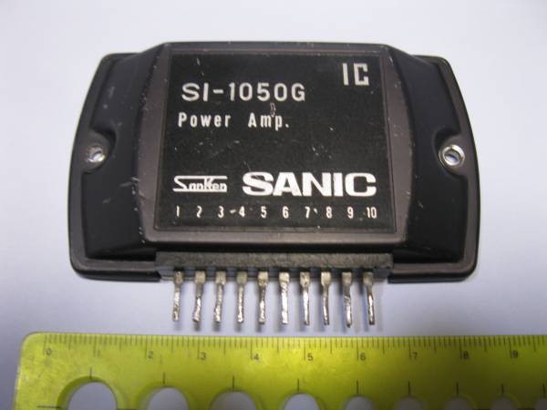 50WオーディオパワーアンプIC SI-1050G 骨董(トランジスタ)｜売買されたオークション情報、yahooの商品情報をアーカイブ公開 - オークファン（aucfan.com）