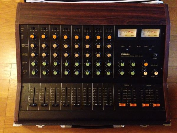 YMO使用名機 YAMAHA/ヤマハ アナログミキサー PM-430(ミキサー)｜売買されたオークション情報、yahooの商品情報をアーカイブ ...