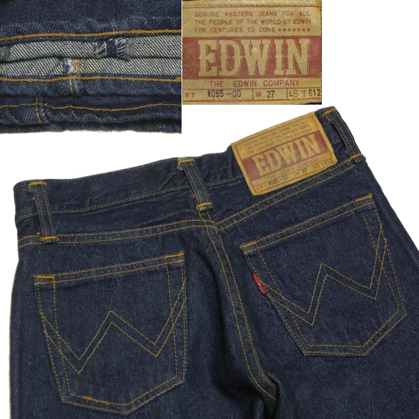 EDWIN 1055-00 W27 ローライズスリムスキニーデニム エドウィン(W28以下)｜売買されたオークション情報、yahooの商品情報 ...
