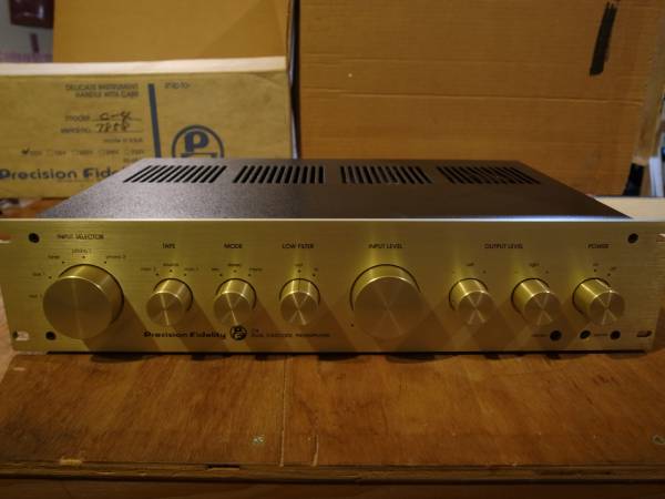 Precision Fidelity C4 tube stereo preamp(本体)｜売買されたオークション情報、yahooの商品情報を ...