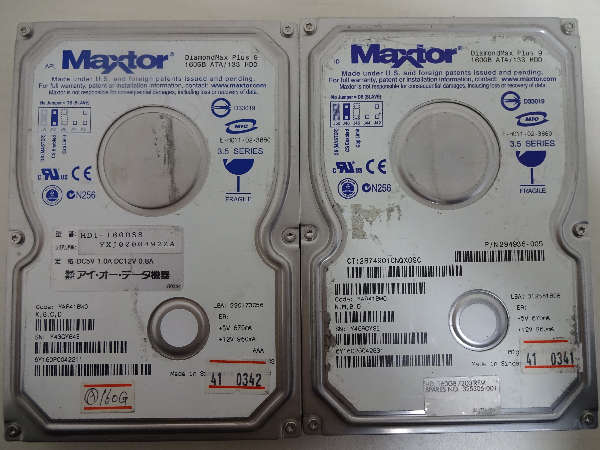 /YAR41BWO 160GB UltraATA/133 3.5型 HDD 2個組/Z66-1(100GB～)｜売買されたオークション情報 ...