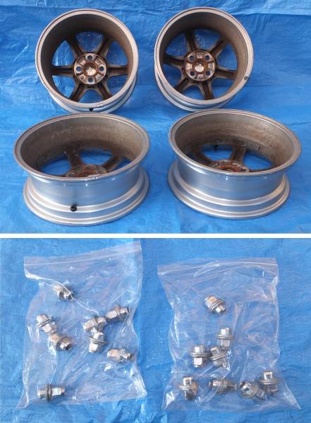 トヨタ純正 NCP13 ヴィッツRS 15インチアルミホイール ナット付(純正品)｜売買されたオークション情報、yahooの商品情報を ...