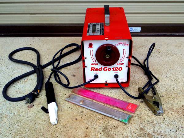 スズキッド/小型交流アーク溶接機/Red Go 120/SSY-121R/溶接棒付(アーク溶接機)｜売買されたオークション情報、yahooの ...
