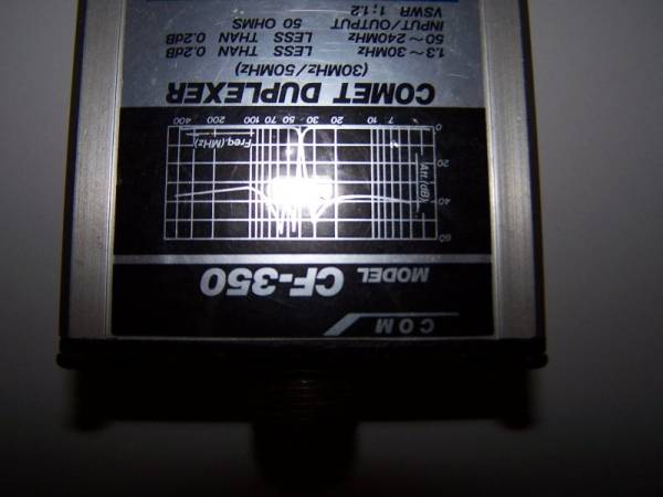 COMET DUPLEXER CF-350(アクセサリ)｜売買されたオークション情報、yahooの商品情報をアーカイブ公開 - オークファン（aucfan.com）