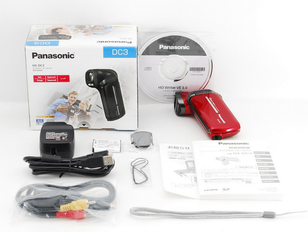 〓超美〓Panasonic デジタルムービーカメラ HX-DC3 レッド #47(パナソニック)｜売買されたオークション情報、yahooの商品 ...