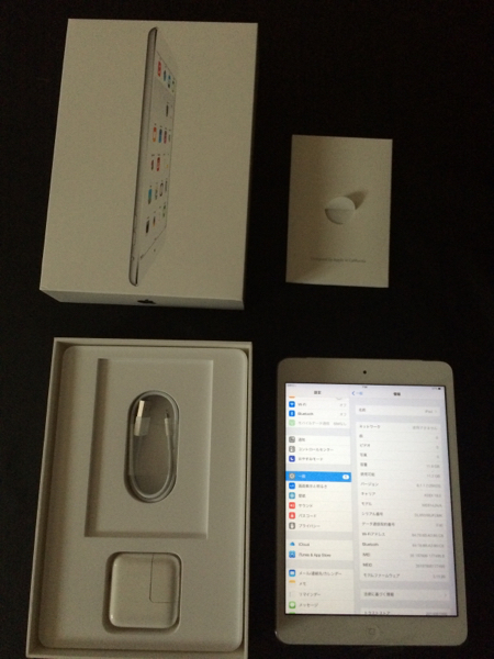 iOS8.1.2 au iPad mini2 Retina Wi-Fi+Cellular 16GB 判定 (iPad本体)｜売買されたオークション情報、yahooの商品情報をアーカイブ公開 ...