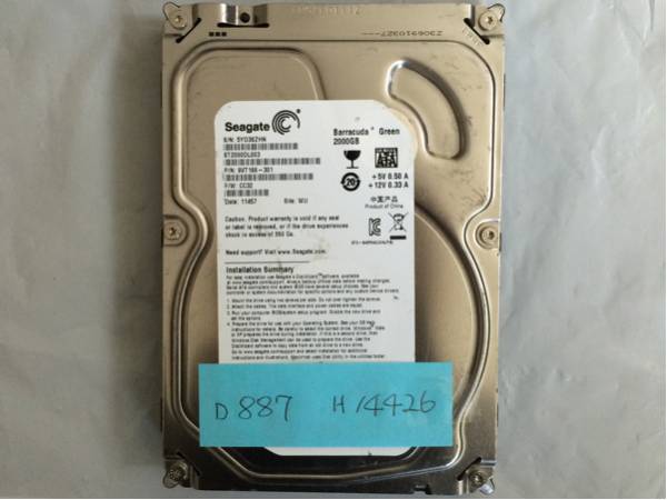 SATA Seagate ST2000DL003-9VT166 3.5インチHDD 2.0TB(2TB～)｜売買されたオークション情報 ...