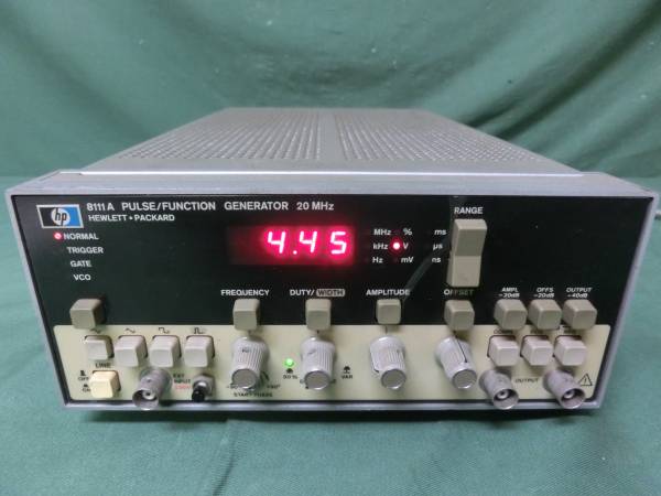 HP 8111A PULSE/FUNCTION GENERATOR 波形発生器 Agilent(その他)｜売買されたオークション情報 ...
