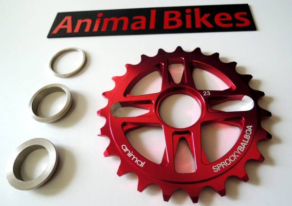 Animal Bikes Sprocky Balboa スプロケット BMX レッド 23t(スプロケット)｜売買されたオークション情報 ...