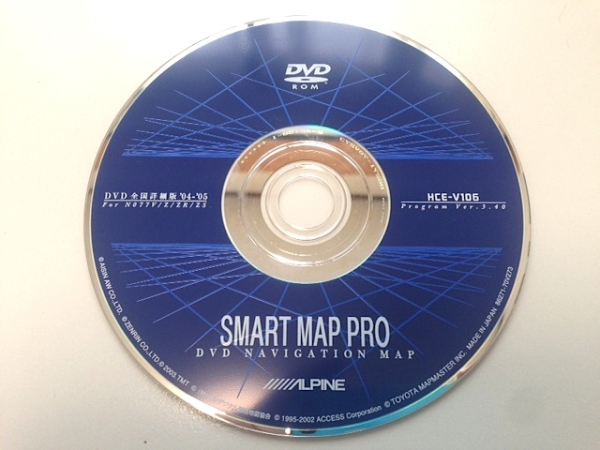 アルパイン 04'~05'年 ナビ用DVD-ROM HCE-V106 #862(アルパイン)｜売買されたオークション情報、yahooの商品情報をアーカイブ公開 - オークファン（aucfan.com）