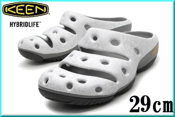 限定セール，セール KEEN ヨギHawaii Flowers Silver 29cm/キーンYOGUI ARTSサンダル