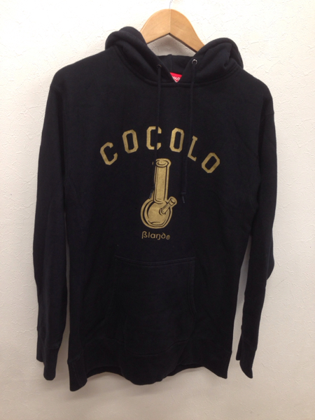 COCOLO Bland ロゴパーカー L ココロブランド 黒×金(Lサイズ)｜売買されたオークション情報、yahooの商品情報をアーカイブ公開 - オークファン（aucfan.com）