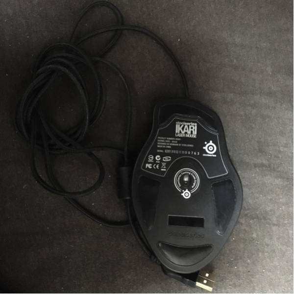 steelseries IKARI LASER MOUSE レーザーマウス USB 62001 完動(黒)｜売買されたオークション情報、yahooの商品情報をアーカイブ公開 - オークファン ...