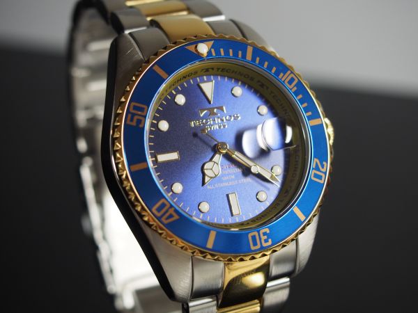 1円スタ technoss テクノス 正規品 保証書 箱付 腕時計(3針＋カレンダー)｜売買されたオークション情報、yahooの商品情報を ...