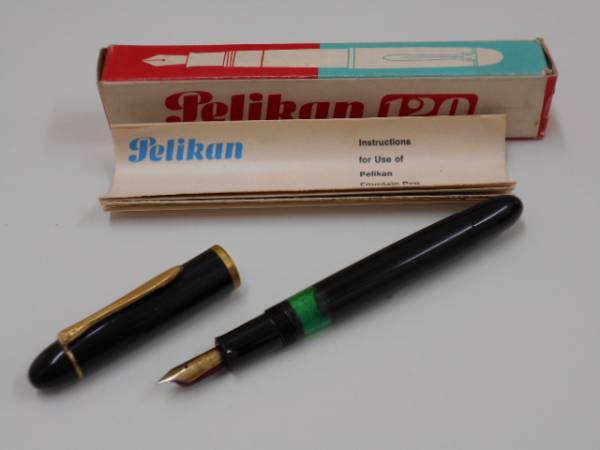 50年代 PELIKAN 120 ペリカン万年筆 吸引式万年筆 1287(ペリカン)｜売買されたオークション情報、yahooの商品情報をアーカイブ公開 - オークファン（aucfan.com）
