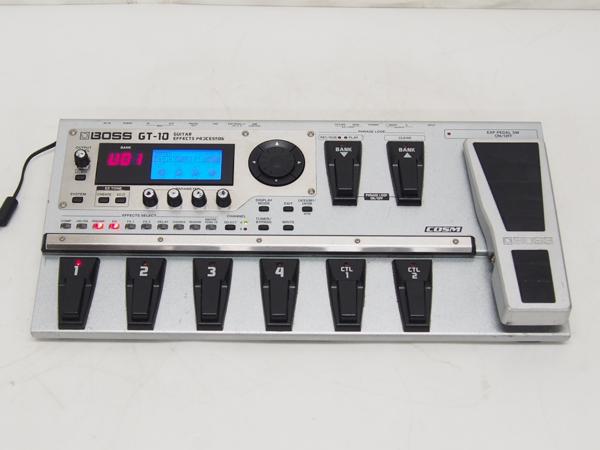 BOSS ギターマルチエフェクター GT-10 ボス 3940B-4(マルチエフェクター)｜売買されたオークション情報、yahooの商品情報を ...