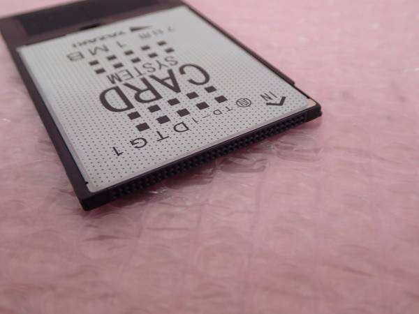 YAZAKI 1MB SRAM CARD 7日用 TD-1 DTG1 PCMCIA用 2枚セット(PCカードメモリ)｜売買されたオークション ...