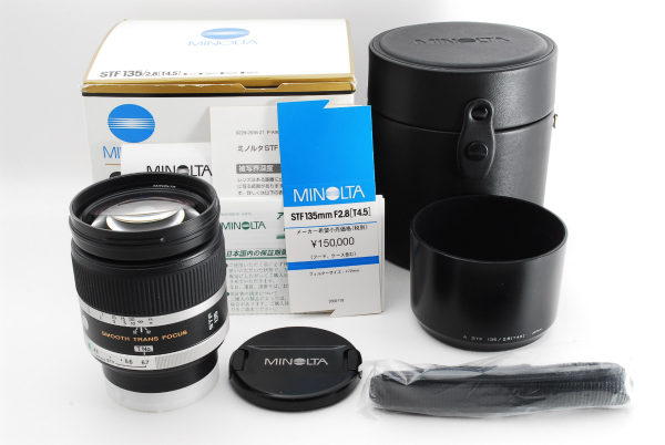 元箱付 MINOLTAミノルタ STF 135mm F2.8 T4.5 #1142(ミノルタ)｜売買されたオークション情報、yahooの商品 ...