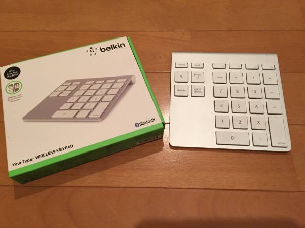 ベルキン ワイヤレス10キー BELKIN Bluetooth Wireless Keypad(テンキーボード)｜売買されたオークション情報 ...