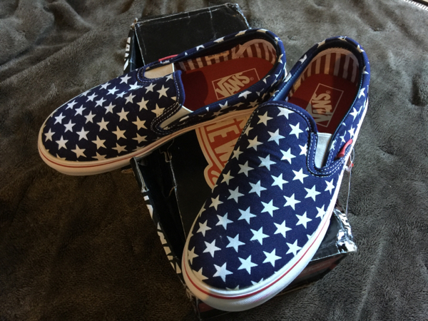 VANS STAR Slip-on スリップオン(24.0cm以下)｜売買されたオークション情報、yahooの商品情報をアーカイブ公開 ...