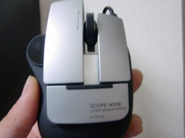 エレコムレーザーマウス SCOPE NODE マットシルバー 品(USB光学式マウス)｜売買されたオークション情報、yahooの商品情報を ...