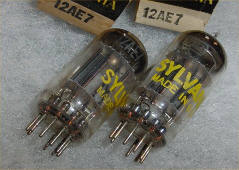 12AU7の12V管 低周波増幅双3極真空管”12AE7”(アマチュア無線)｜売買されたオークション情報、yahooの商品情報をアーカイブ公開 ...