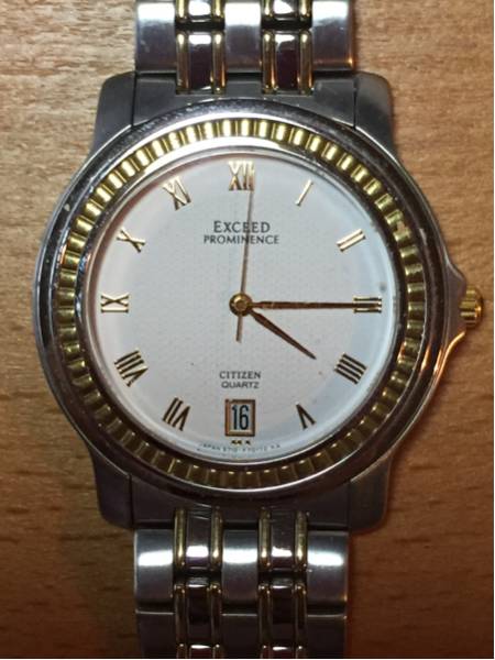 CITIZEN エクシード プロミネンス 5717-F70132 18kベゼル(エクシード)｜売買されたオークション情報、yahooの商品情報 ...