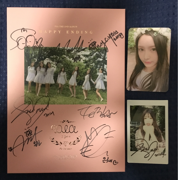 DIA the 2nd album HAPPY ENDING 韓国盤 直筆サイン入り(アジアンポップス)｜売買されたオークション情報 ...