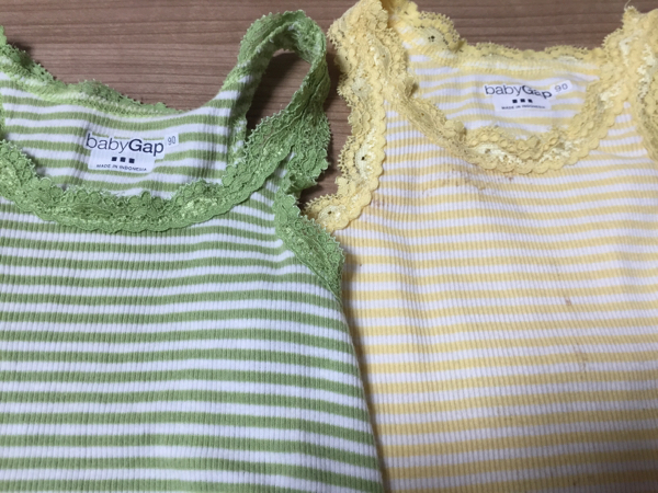 baby GAP 90cm ノースリーブ タンクトップ 2枚セット(90（85～94cm）)｜売買されたオークション情報、yahooの商品情報 ...
