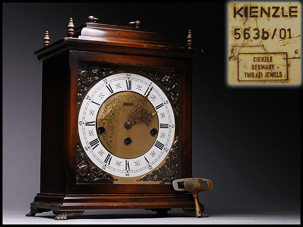 NN023 ドイツ製 KIENZLE キンツレ 563b 01 置時計 置物擺件(一般)｜売買されたオークション情報、yahooの商品情報をアーカイブ公開 - オークファン（aucfan.com）