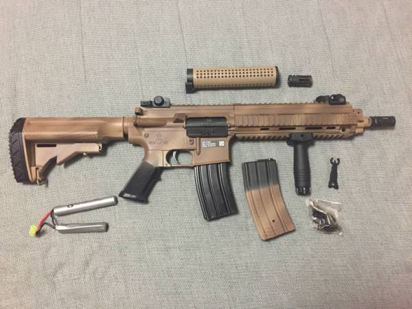 HK416 DEVGRU ダブルイーグル M804 カスタム お買い得(電動ガン)｜売買されたオークション情報、yahooの商品情報を ...