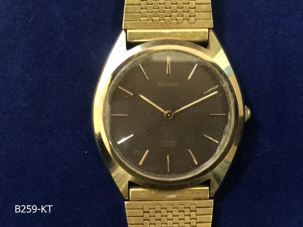 CITIZEN EXCEED クォーツ 4-710185 メンズ腕時計 B259-KT(エクシード)｜売買されたオークション情報、yahooの ...