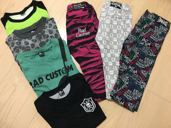 RAD CUSTOM ラッドカスタム 春夏福袋 140cm(セット、まとめ売り)｜売買されたオークション情報、yahooの商品情報をアーカイブ公開 - オークファン（aucfan.com）