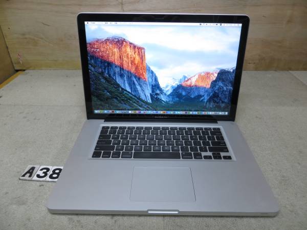 MacBook Pro A1286 15.4型 2.4GHz / 8GB / 500GB ダブル Mac OS X & Windows7 ...