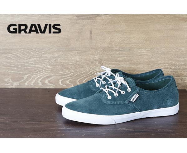 1円 SNB/GRAVIS/グラビス SLYMZ SUEDE/16287100300/GREEN/25.5cm(25.5cm)｜売買された ...