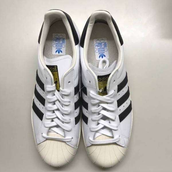 ADIDAS SUPER STAR 80's 白×黒 US9 27cm(27.0cm)｜売買されたオークション情報、yahooの商品情報を ...