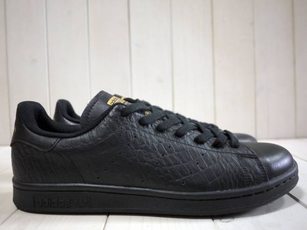 adidas アディダス STAN SMITH CROC レザー スタンスミス BLK 26.5cm(26.5cm)｜売買されたオークション ...
