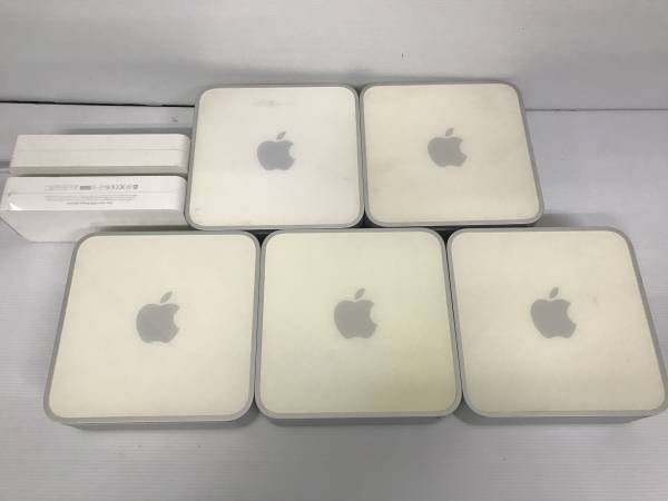 Mac mini A1176/A1114 5台セット Core Duo/RAM:2GB/HDD:120 /ジャンク扱い(Mac mini ...